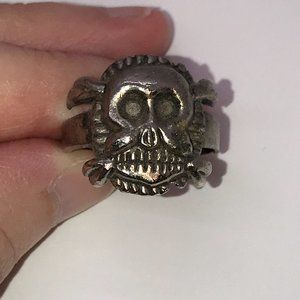 Accessories | Pewter Mask Ring With Wings | Poshmark